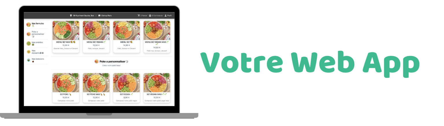 Les Nouveautés - Dashboard | Dishop