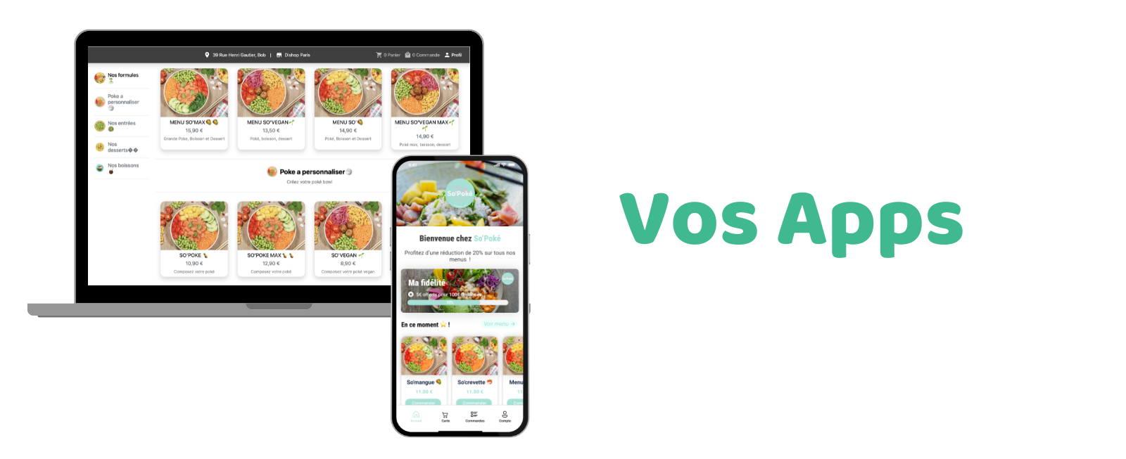 Les Nouveautés - Dashboard | Dishop